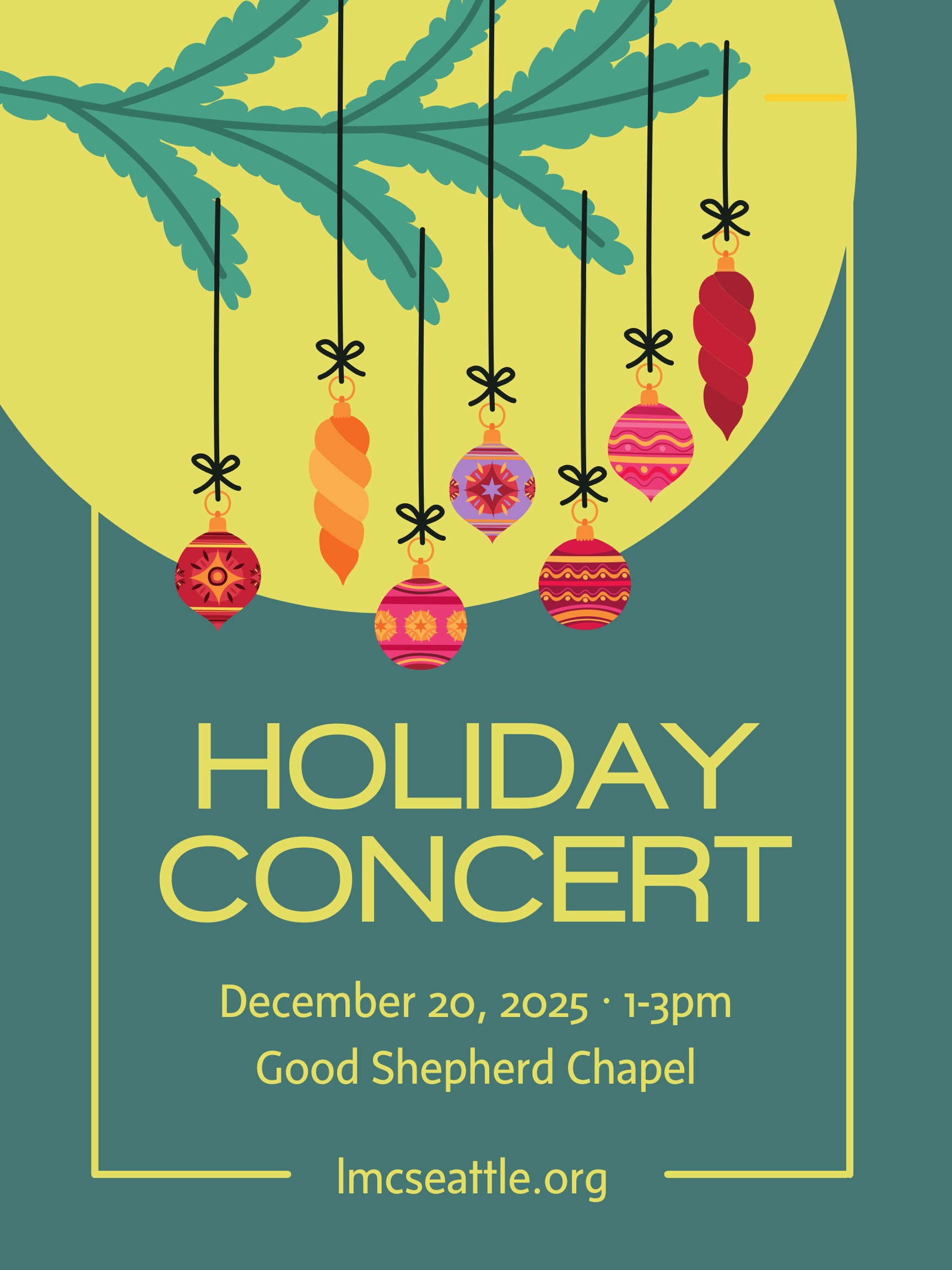 LMC Holiday Concert Featuring LMC Members and Maple Quartet - Ladies ...